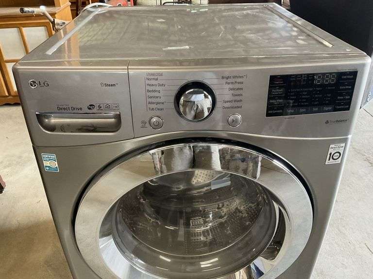 LG inverter direct drive washing machine NEW - Legacy Auction Company