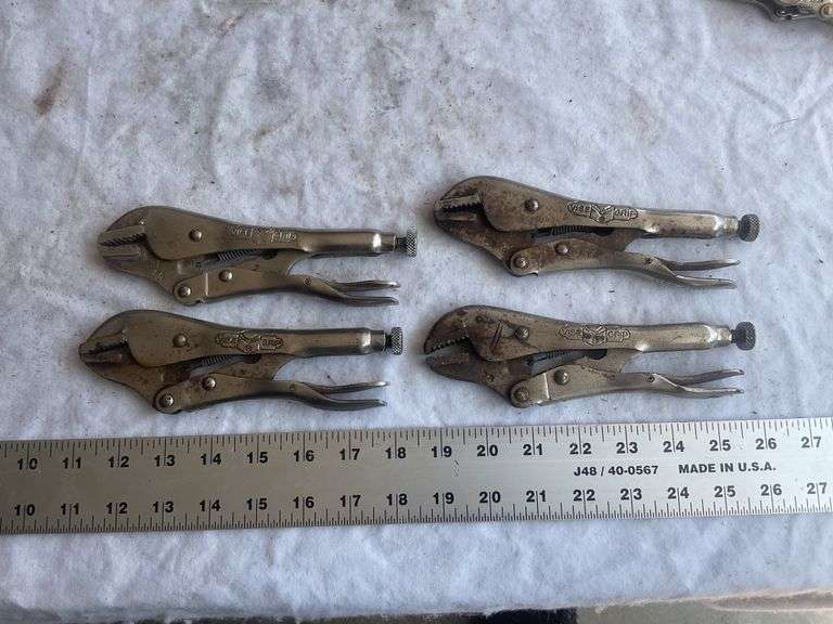 4- Vise grips - Legacy Auction Company