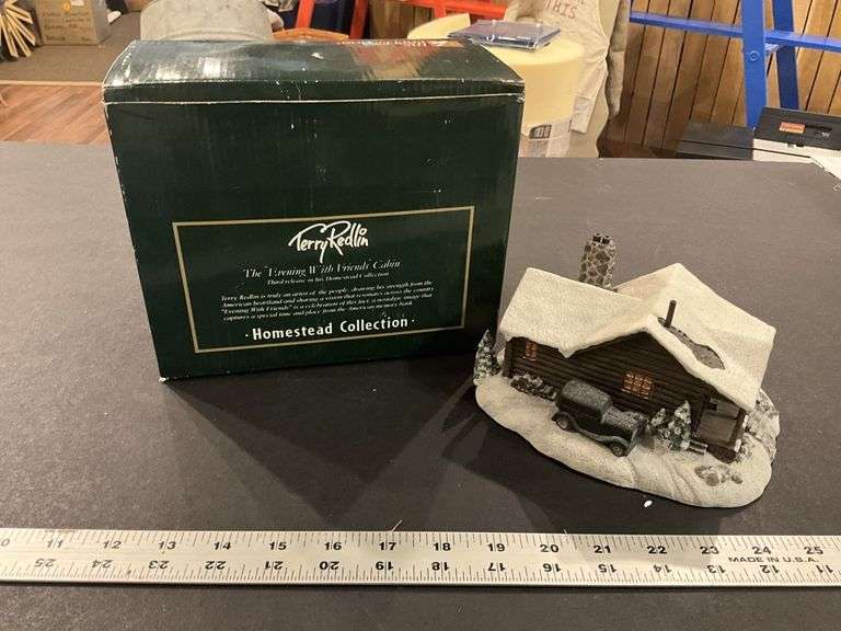 "Evening with Friends" sculpture by Terry Redlin with box - Legacy ...