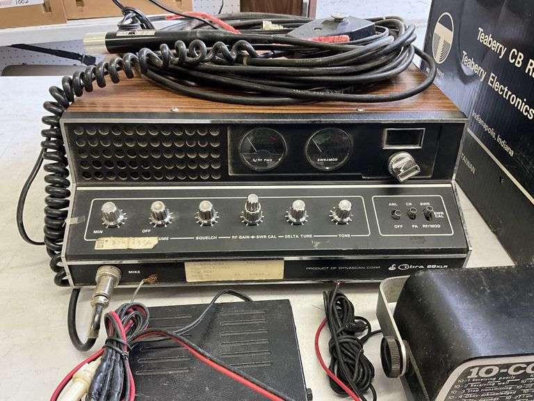 New Teaberry CB, and cobra CB - Legacy Auction Company