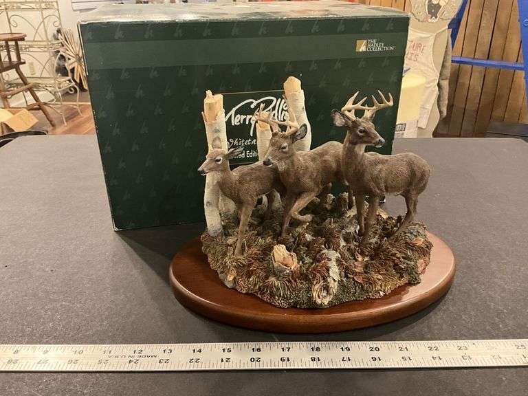 "The Birch Line" sculpture by Terry Redlin 2753/4500, limited edition ...