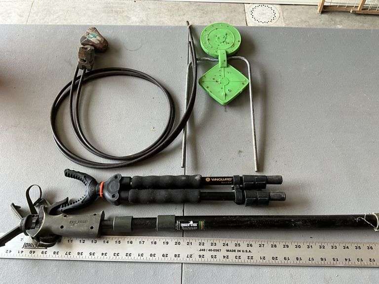 Gun rest, target, lock - Legacy Auction Company