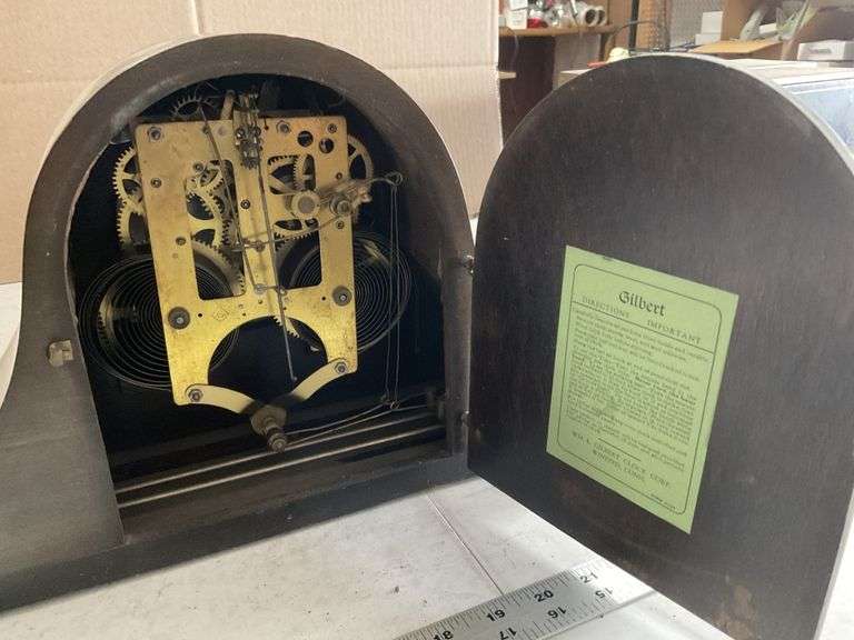 Gilbert mantle clock - Legacy Auction Company