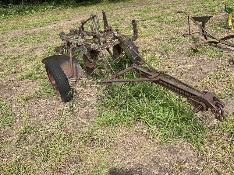 Vintage John Deere. 2- bottom plow. - Legacy Auction Company
