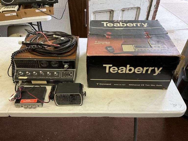 New Teaberry CB, and cobra CB - Legacy Auction Company