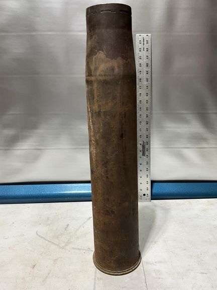 Vintage artillery shell - Legacy Auction Company