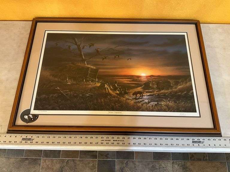signed "Lifetime Companions" Terry Redlin print - Legacy Auction Company
