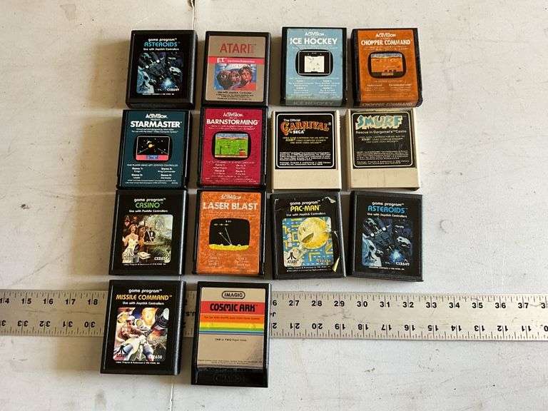 Vintage Atari games - Legacy Auction Company