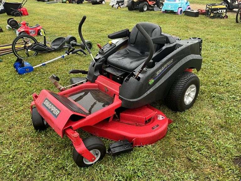 Snapper 50" deck zero turn mower, not running, - Legacy Auction Company