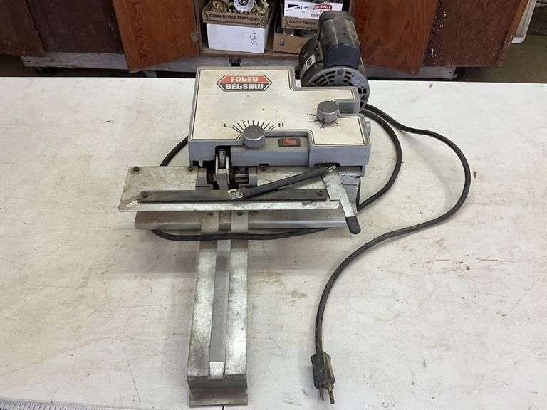 Foley Belsaw hand saw setter - Legacy Auction Company