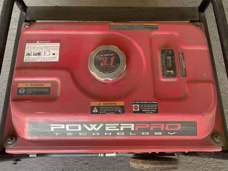 Power pro 4050 starting watts generator - Legacy Auction Company