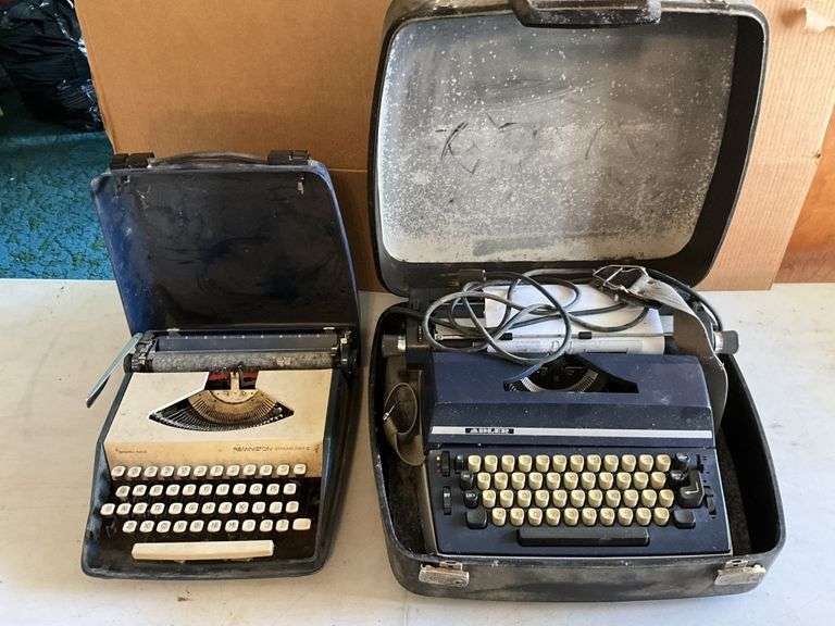 Remington and Adler electric typewriters, need - Legacy Auction Company