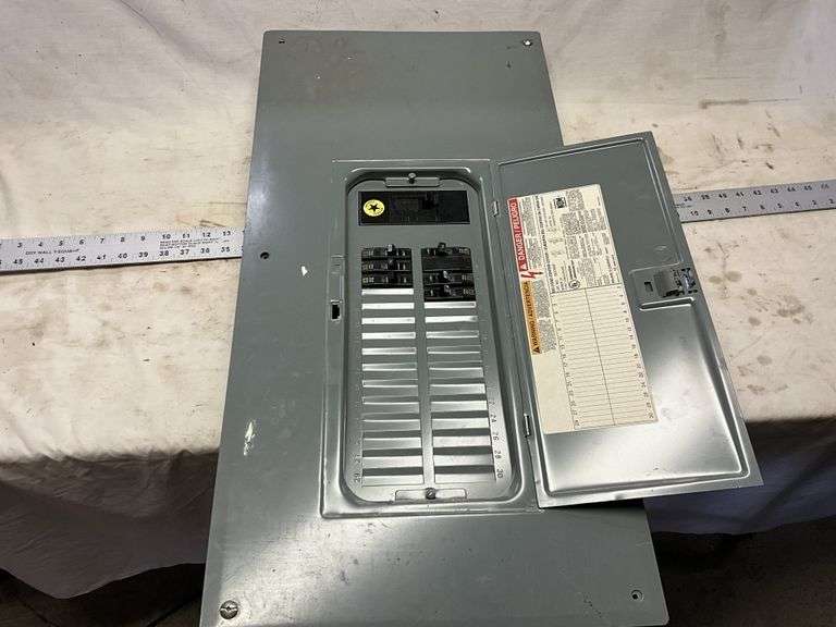 Square D QO panel, 200 amp - Legacy Auction Company