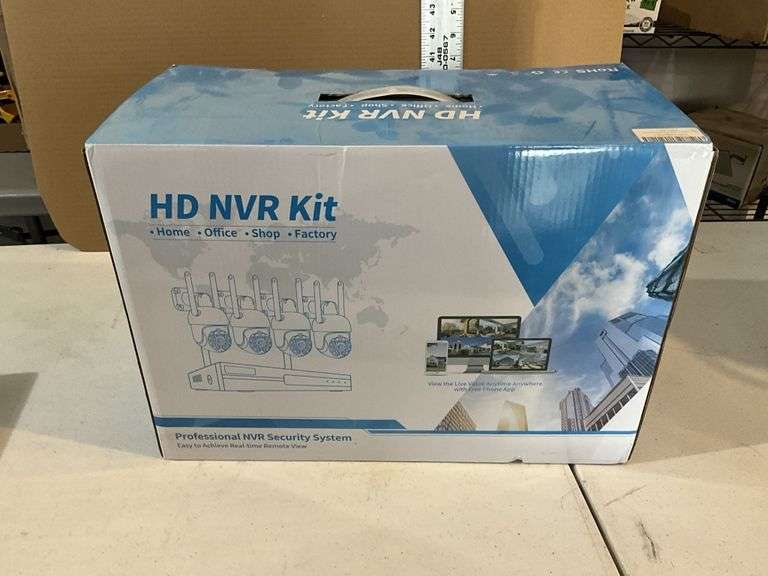 Professional NVR security system, new in box - Legacy Auction Company