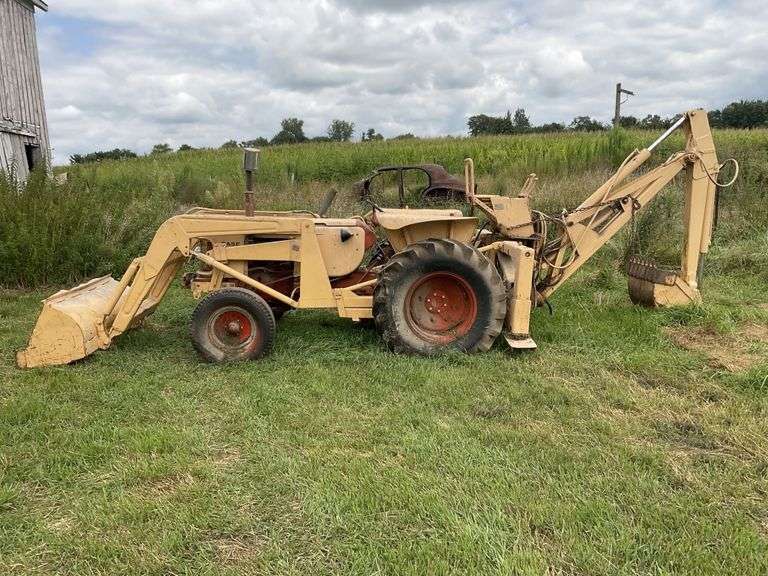 Case 310 gas tractor with Davis loader and - Legacy Auction Company