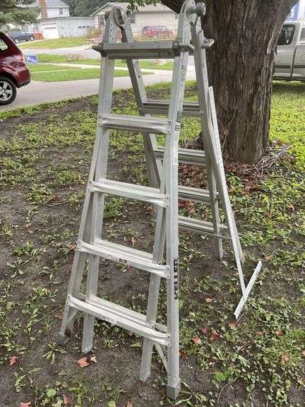 Keller extra heavy duty ladder. Aluminum - Legacy Auction Company