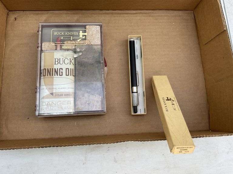 Buck knives sharpening kit - Legacy Auction Company
