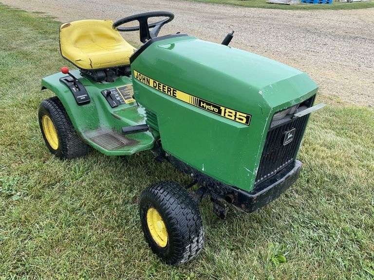 John Deere 185 Hydro mower - Legacy Auction Company
