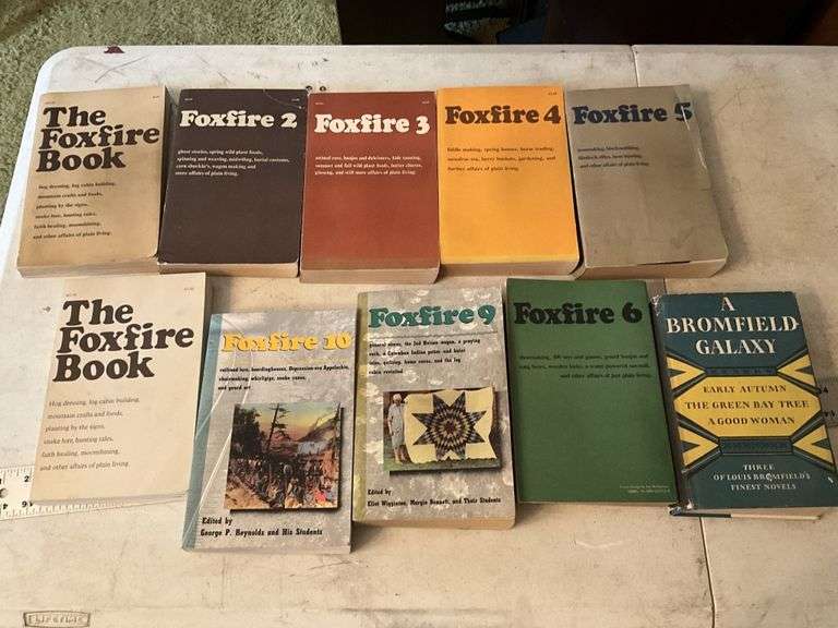Foxfire books - Legacy Auction Company