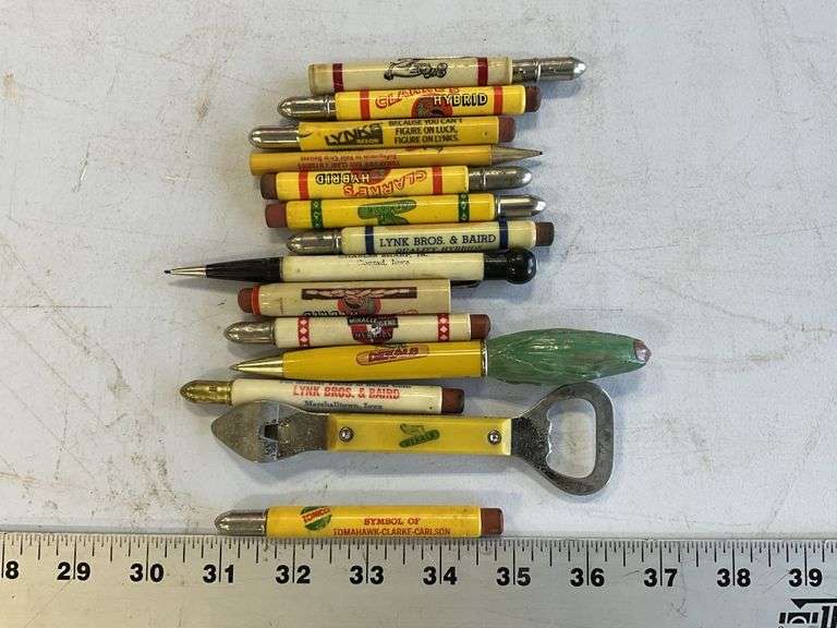 Advertising pens and pencils - Legacy Auction Company