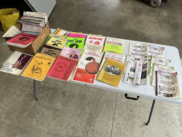 Assorted plat books and softball tournament - Legacy Auction Company