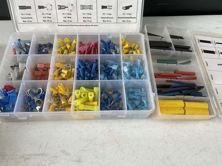 Electrical items. Terminal assortment kit, - Legacy Auction Company