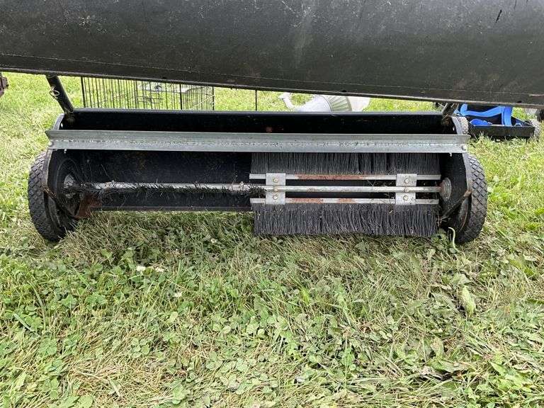 Agri-fab lawn sweeper, 38” - Legacy Auction Company