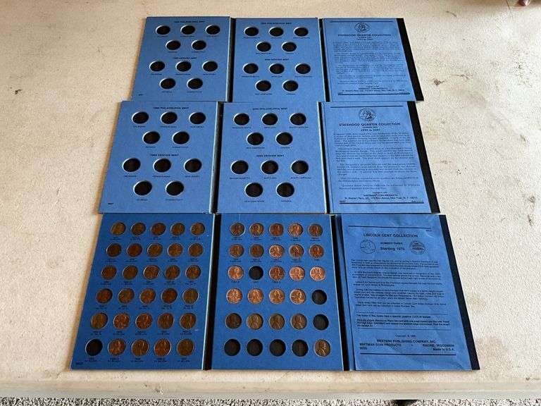 Coin folders - Legacy Auction Company