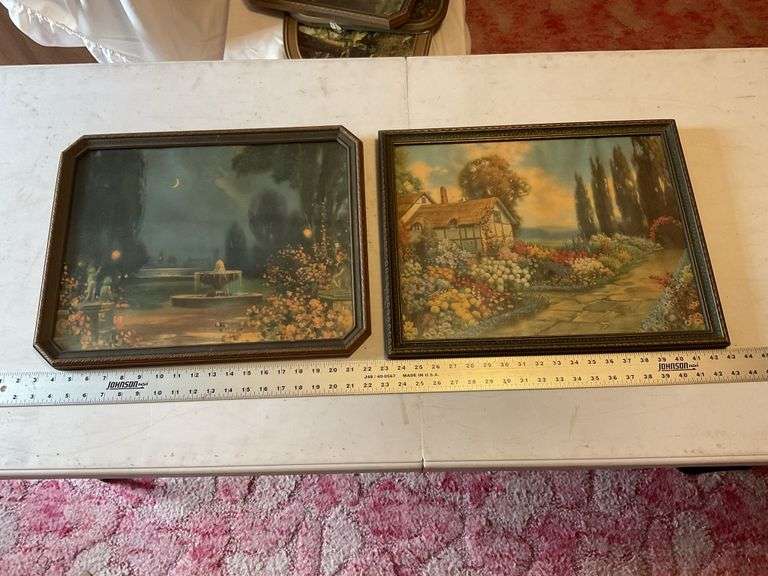 2- vintage Fox prints - Legacy Auction Company