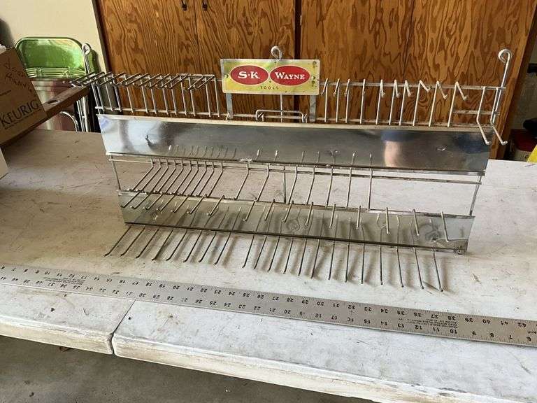 S-K Tools display rack - Legacy Auction Company