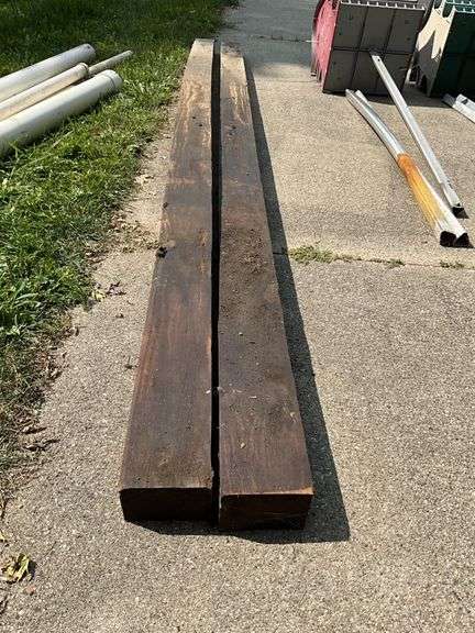4" x 6" x 12' posts - Legacy Auction Company
