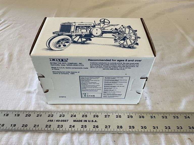 John Deere general purpose wide tread tractor - Legacy Auction Company