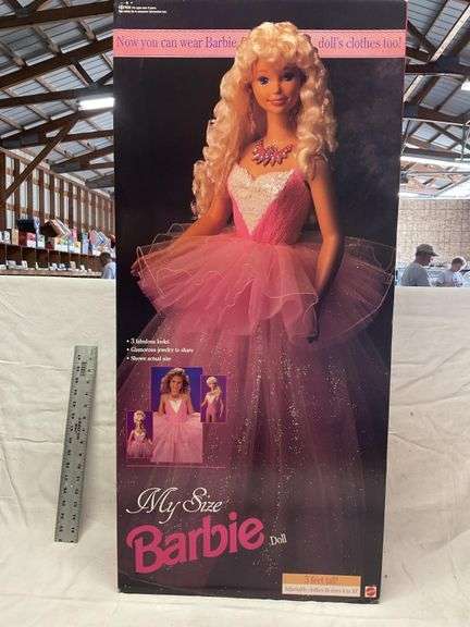 My size Barbie doll. 3 feet tall - Legacy Auction Company