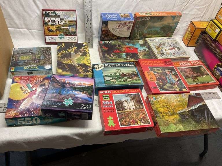 Assorted puzzles - Legacy Auction Company