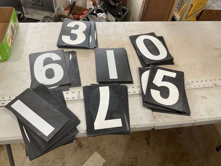 Billboard numbers - Legacy Auction Company