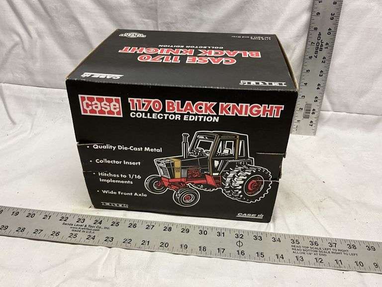 Case 1170 Black Knight tractor - Legacy Auction Company