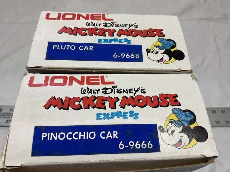 Lionel Mickey Mouse Express. NIB - Legacy Auction Company