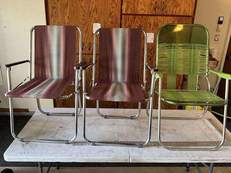 3 lawn chairs - Legacy Auction Company