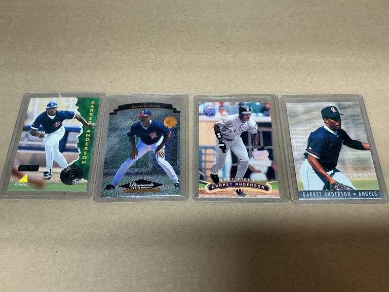 Garrett Anderson baseball cards - Legacy Auction Company