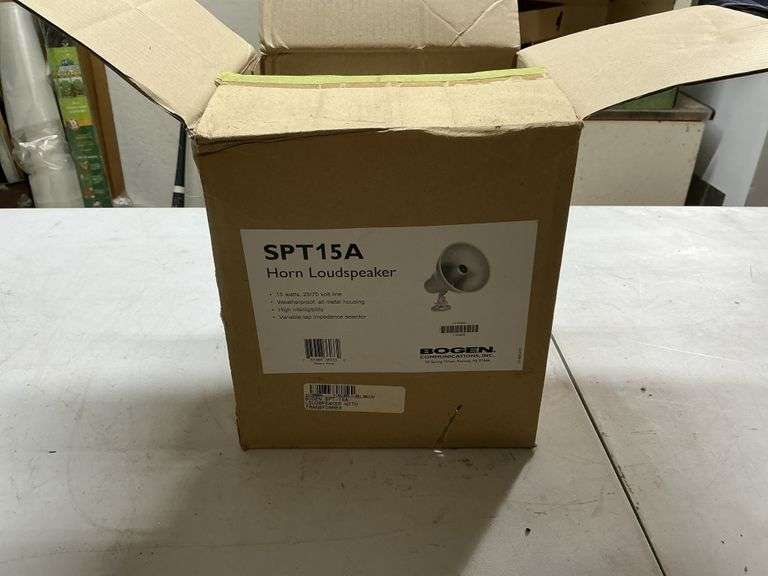 Bogen horn loudspeaker - Legacy Auction Company