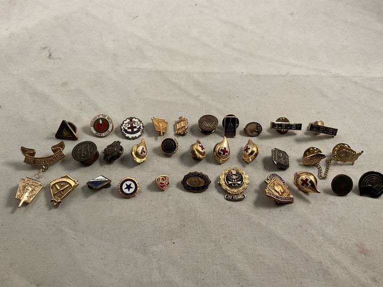 Organization/award recognition pins - Legacy Auction Company