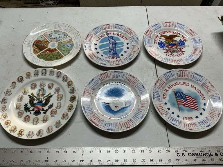 Collector plates - Legacy Auction Company