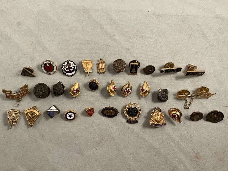 Organization/award recognition pins - Legacy Auction Company