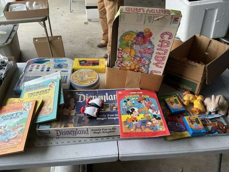 Games, coloring books, etc - Legacy Auction Company
