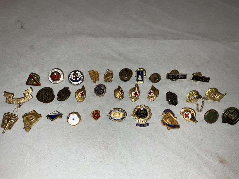 Organization/award recognition pins - Legacy Auction Company