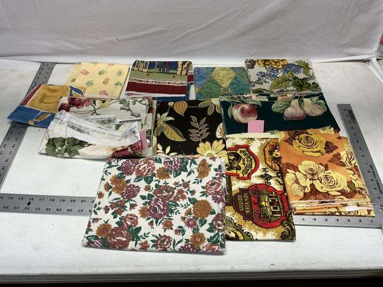 Assorted fabrics - Legacy Auction Company