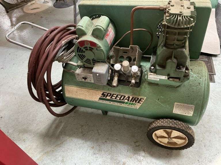Speedaire air compressor - Legacy Auction Company