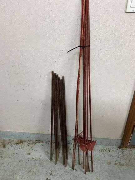 Re-rod, electric fence posts - Legacy Auction Company