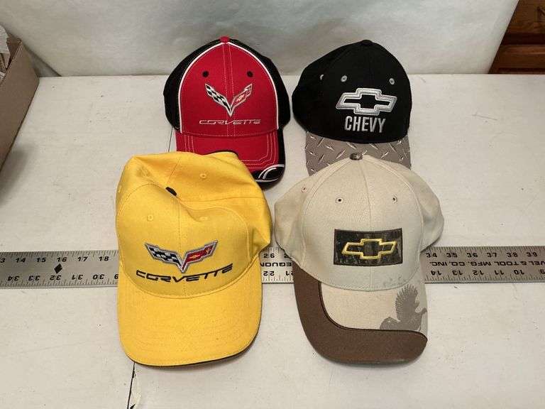 Chevy/Corvette hats - Legacy Auction Company