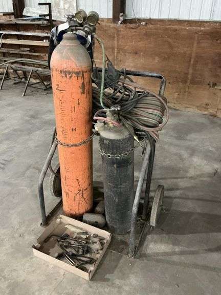 Torch and torch cart - Legacy Auction Company